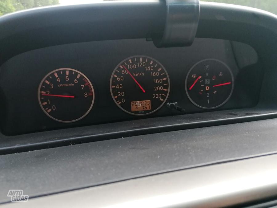 Grey Nissan X-Trail 2004 in Utena, with an engine capacity of 2.50 L and mileage of 292 thousand km for 1850 €, photo 20 on AUTOMOTO.COM.LV