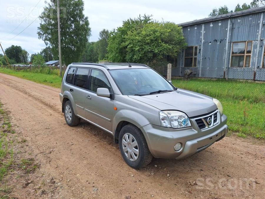 Grey Nissan X-Trail 2005 in Kuldiga, with an engine capacity of 2.20 L and mileage of 344 thousand km for 1150 €, photo 1 on AUTOMOTO.COM.LV