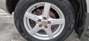 Grey Nissan X-Trail 2005 in Riga, with an engine capacity of 2.20 L and mileage of 317 thousand km for 2850 €, photo 17 on AUTOMOTO.COM.LV