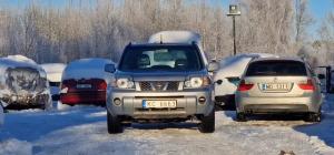 Grey Nissan X-Trail 2005 in Valmiera, with an engine capacity of 2.20 L and mileage of 405 thousand km for 2200 €, photo 9 on AUTOMOTO.COM.LV