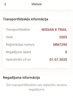 Grey Nissan X-Trail 2005 in Riga, with an engine capacity of 2.20 L and mileage of 328 thousand km for 3200 €, photo 14 on AUTOMOTO.COM.LV