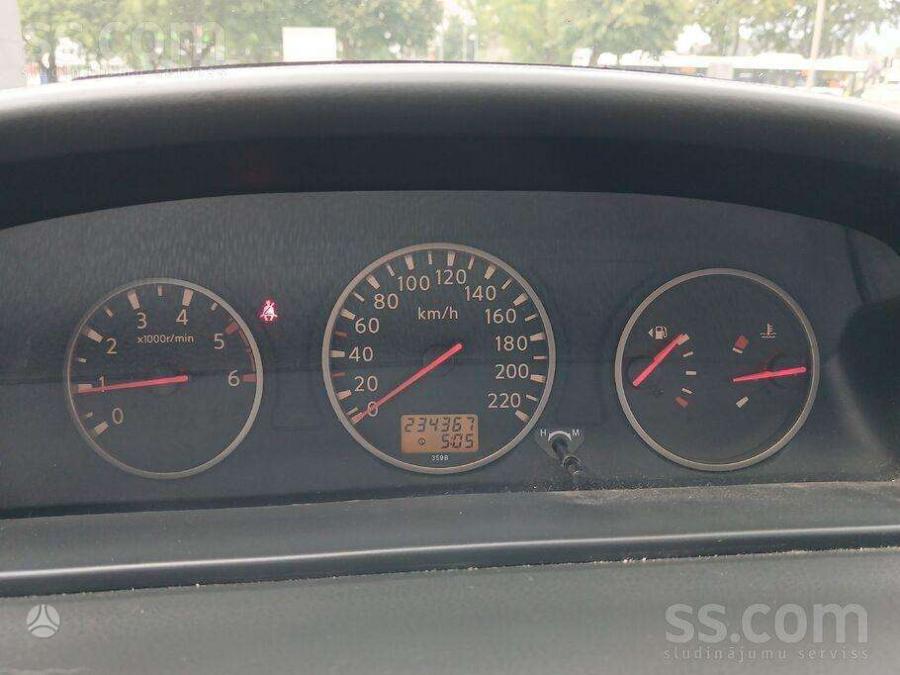 Pelēks Nissan X-Trail 2005 Rīga, ar dzinēja tilpumu 2.18 L un nobraukumu 234 tūkst. km par 1990 €, foto 15 vietnē AUTOMOTO.COM.LV