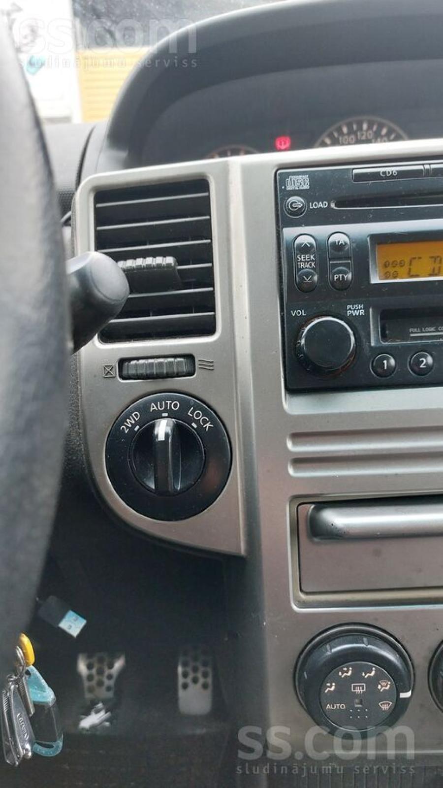 Pelēks Nissan X-Trail 2005 Jelgava, ar dzinēja tilpumu 2.20 L un nobraukumu 377 tūkst. km par 2350 €, foto 10 vietnē AUTOMOTO.COM.LV