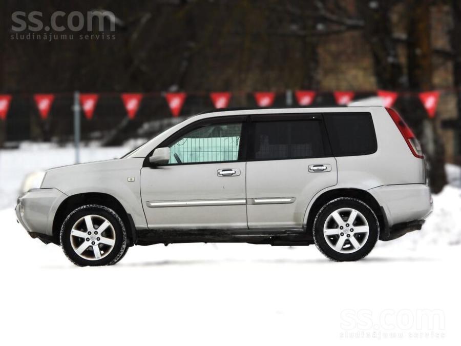 Grey Nissan X-Trail 2006 in Riga, with an engine capacity of 2.20 L and mileage of 345 thousand km for 3490 €, photo 4 on AUTOMOTO.COM.LV
