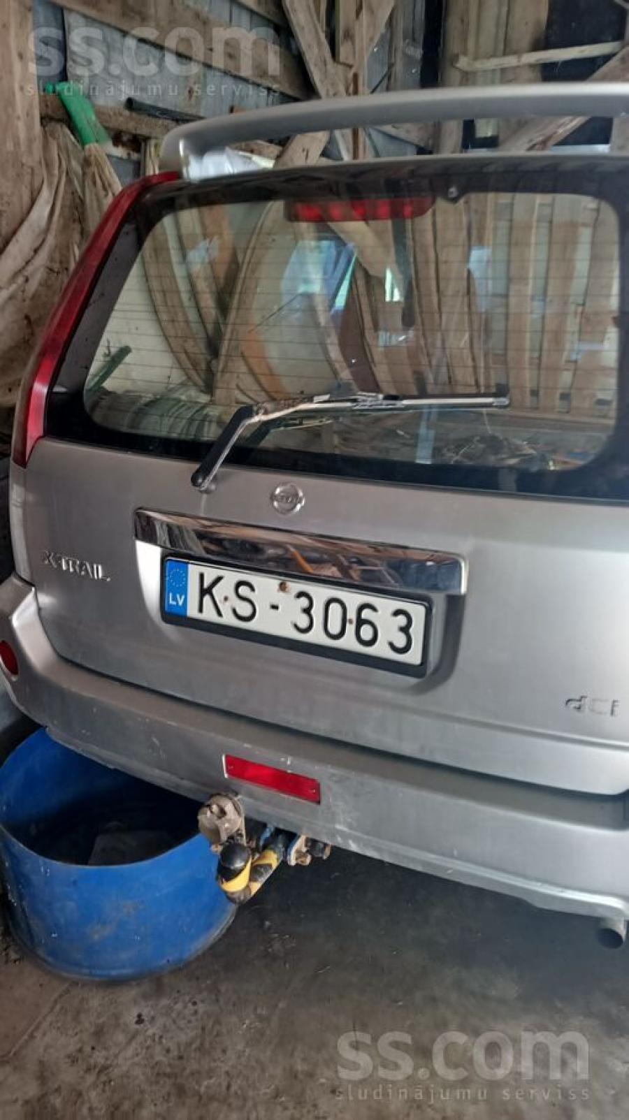 Grey Nissan X-Trail 2006 in Jelgava, with an engine capacity of 2.20 L and mileage of 0 thousand km for 1700 €, photo 3 on AUTOMOTO.COM.LV