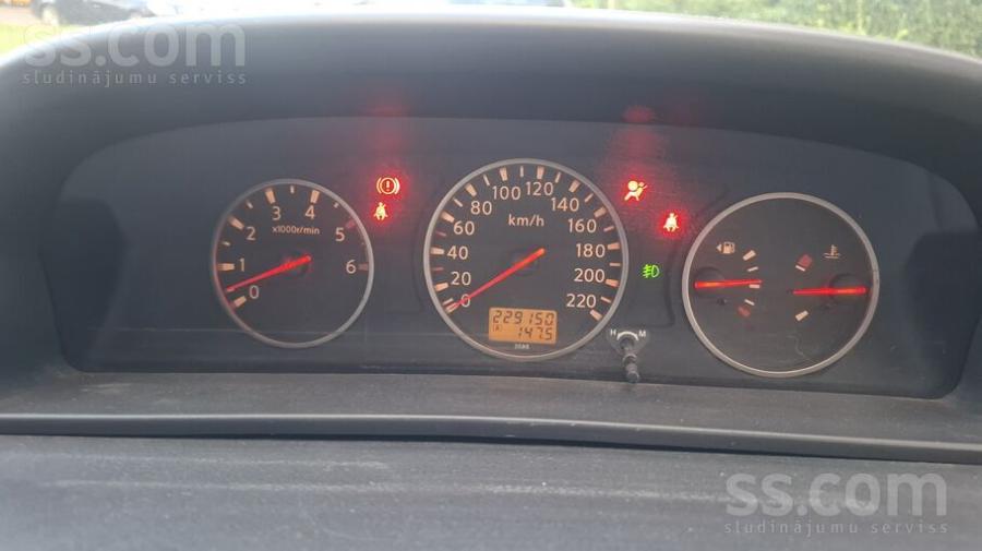 Pelēks Nissan X-Trail 2006 Rīga, ar dzinēja tilpumu 2.20 L un nobraukumu 229 tūkst. km par 3300 €, foto 9 vietnē AUTOMOTO.COM.LV