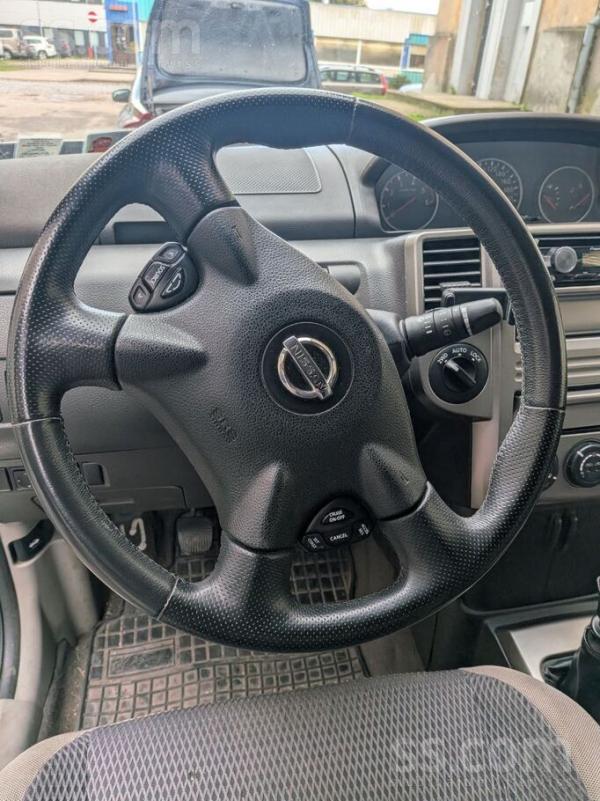 Grey Nissan X-Trail 2006 in Liepaja, with an engine capacity of 2.20 L and mileage of 192 thousand km for 2500 €, photo 11 on AUTOMOTO.COM.LV