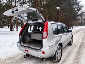 Grey Nissan X-Trail 2007 in Mazeikiai, with an engine capacity of 2.20 L and mileage of 234 thousand km for 3900 €, photo 11 on AUTOMOTO.COM.LV