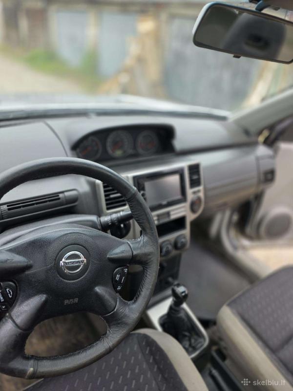 Grey Nissan X-Trail 2007 in Telschi, with an engine capacity of 2.20 L and mileage of 269 thousand km for 1750 €, photo 10 on AUTOMOTO.COM.LV