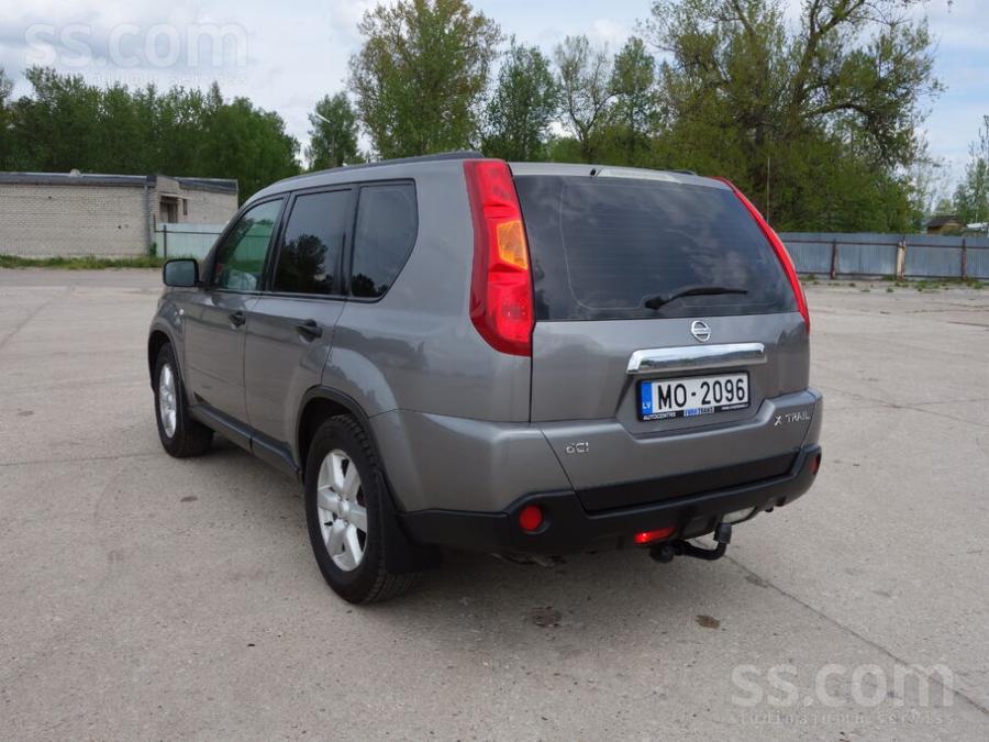 Grey Nissan X-Trail 2008 in Riga, with an engine capacity of 2.00 L and mileage of 276 thousand km for 1200 €, photo 34 on AUTOMOTO.COM.LV