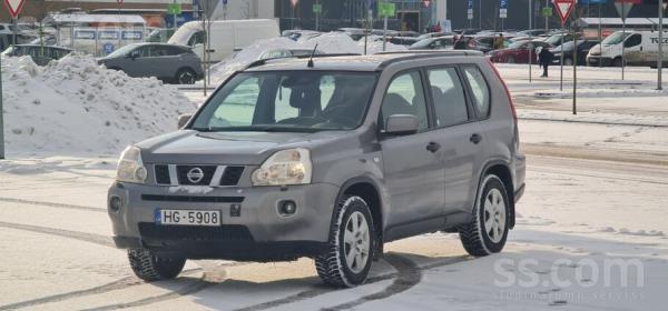 Pelēks Nissan X-Trail 2008 Rīga, ar dzinēja tilpumu 2.00 L un nobraukumu 314 tūkst. km par 4150 €, foto 1 vietnē AUTOMOTO.COM.LV