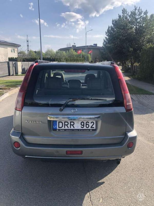 Grey Nissan X-Trail 2008 in Vilnius, with an engine capacity of 2.00 L and mileage of 135 thousand km for 4500 €, photo 6 on AUTOMOTO.COM.LV