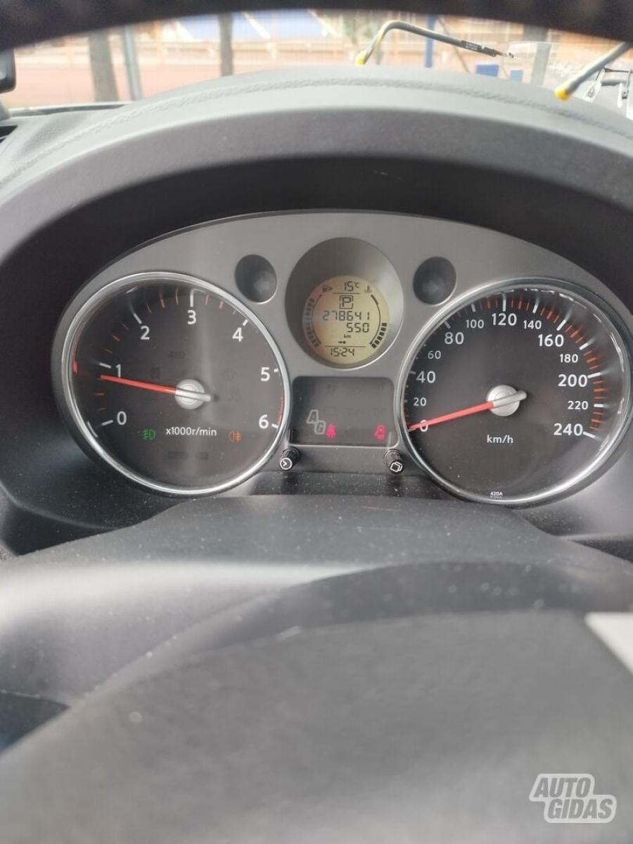 Grey Nissan X-Trail 2008 in Utena, with an engine capacity of 2.00 L and mileage of 279 thousand km for 4549 €, photo 38 on AUTOMOTO.COM.LV