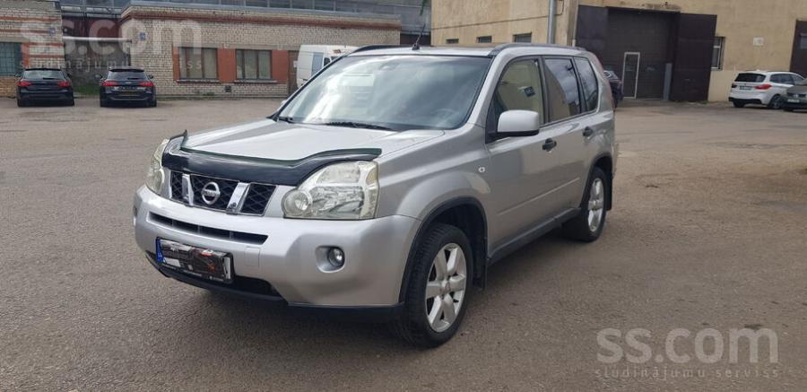 Grey Nissan X-Trail 2008 in Riga, with an engine capacity of 2.00 L and mileage of 343 thousand km for 3000 €, photo 3 on AUTOMOTO.COM.LV