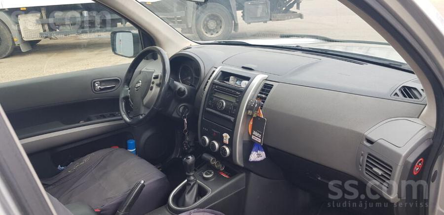 Grey Nissan X-Trail 2008 in Riga, with an engine capacity of 2.00 L and mileage of 343 thousand km for 3000 €, photo 7 on AUTOMOTO.COM.LV