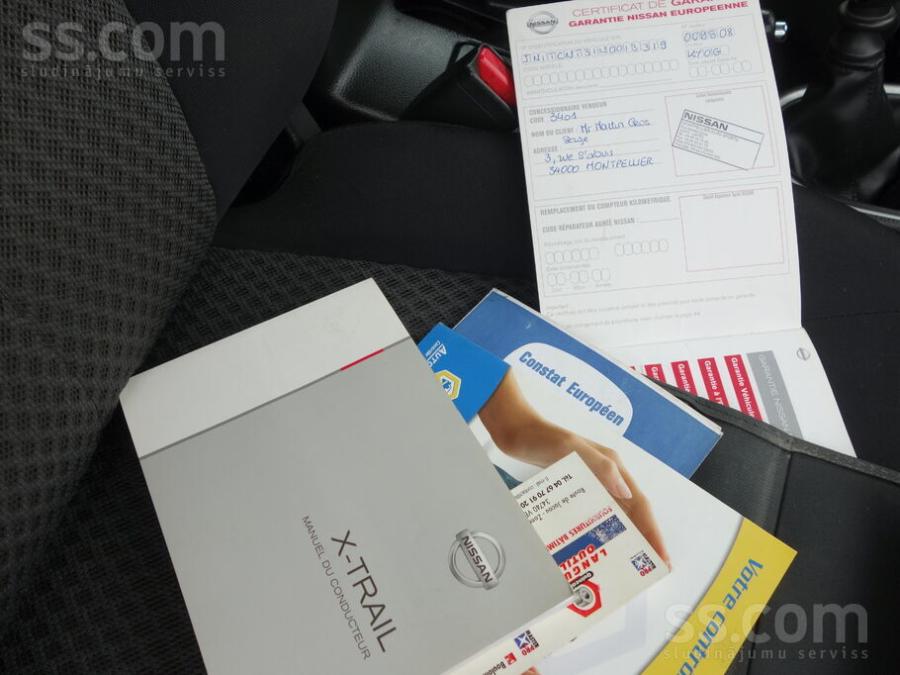 Pelēks Nissan X-Trail 2008 Rīga, ar dzinēja tilpumu 2.00 L un nobraukumu 344 tūkst. km par 4350 €, foto 12 vietnē AUTOMOTO.COM.LV