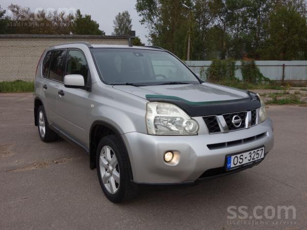 Pelēks Nissan X-Trail 2008 Rīga, ar dzinēja tilpumu 2.00 L un nobraukumu 344 tūkst. km par 4350 €, foto 1 vietnē AUTOMOTO.COM.LV