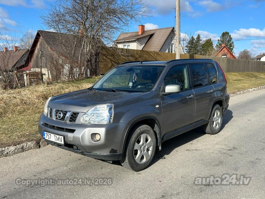 Grey Nissan X-Trail 2009 in Valga, with an engine capacity of 2.00 L and mileage of 345 thousand km for 2799 €, photo 1 on AUTOMOTO.COM.LV