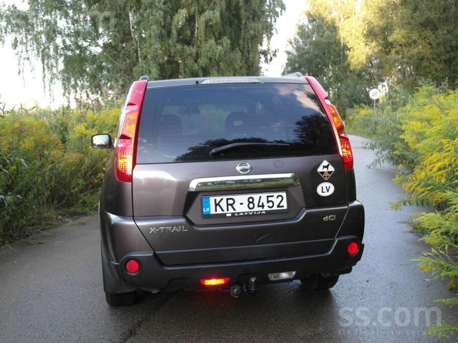 Pelēks Nissan X-Trail 2009 Rīga, ar dzinēja tilpumu 2.00 L un nobraukumu 235 tūkst. km par 3150 €, foto 23 vietnē AUTOMOTO.COM.LV