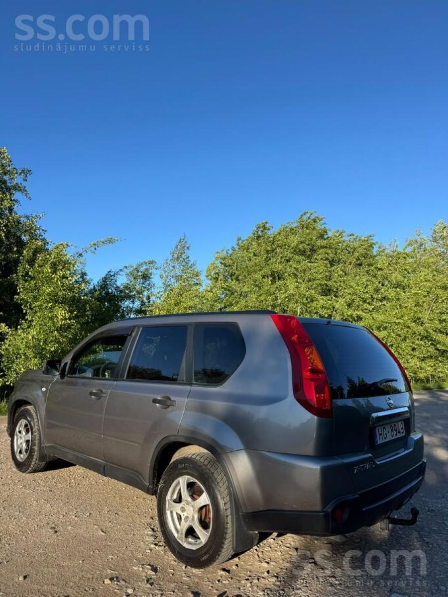 Grey Nissan X-Trail 2009 in Riga, with an engine capacity of 2.00 L and mileage of 173 thousand km for 6700 €, photo 3 on AUTOMOTO.COM.LV