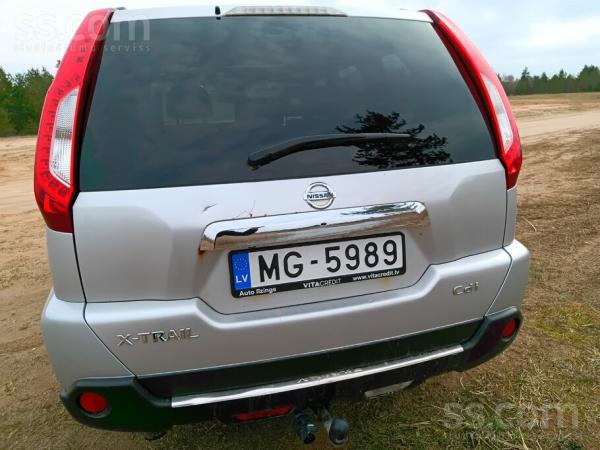 Grey Nissan X-Trail 2012 in Madona, with an engine capacity of 2.00 L and mileage of 340 thousand km for 6500 €, photo 7 on AUTOMOTO.COM.LV