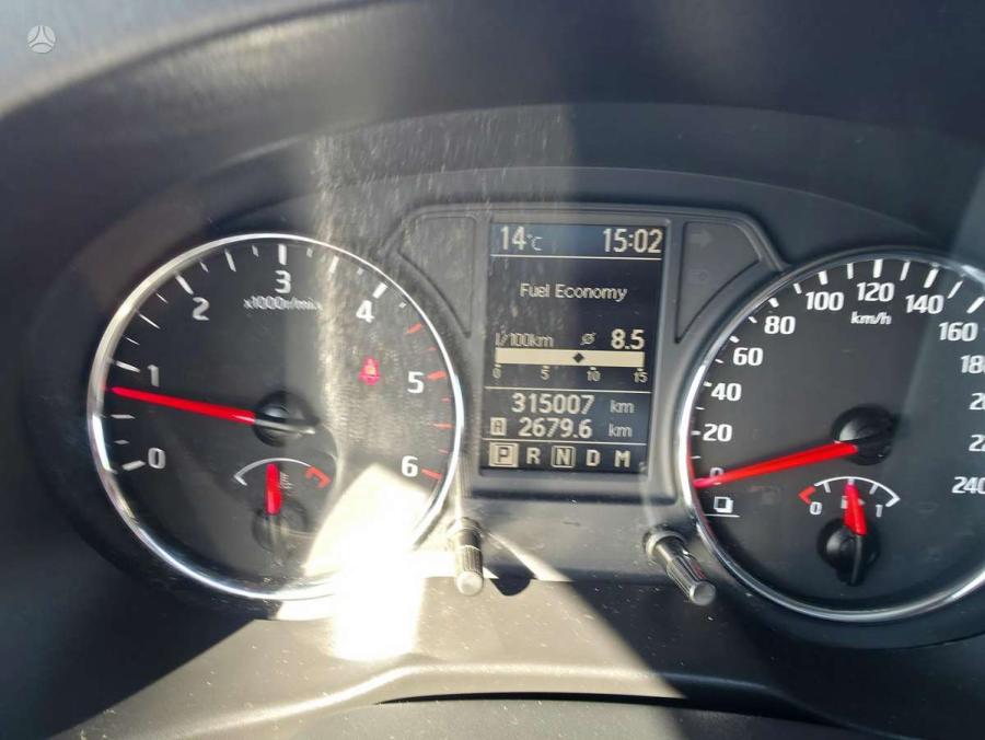 Grey Nissan X-Trail 2012 in Marijampole, with an engine capacity of 2.00 L and mileage of 315 thousand km for 4950 €, photo 14 on AUTOMOTO.COM.LV