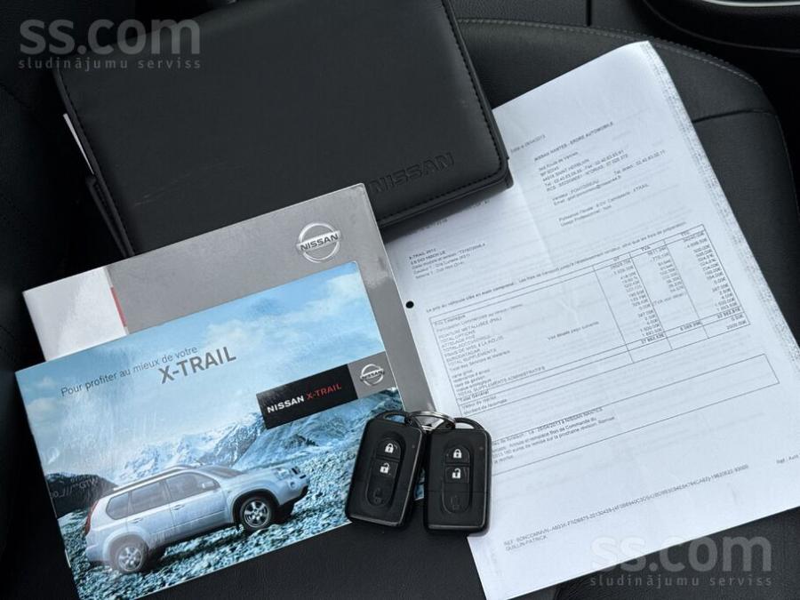 Grey Nissan X-Trail 2013 in Riga, with an engine capacity of 2.00 L and mileage of 357 thousand km for 8200 €, photo 36 on AUTOMOTO.COM.LV