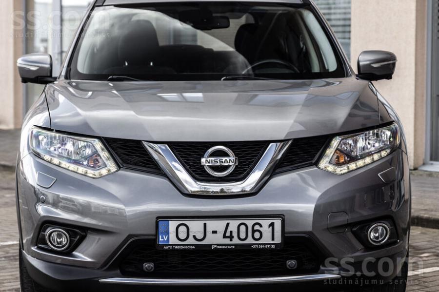 Grey Nissan X-Trail 2014 in Jelgava, with an engine capacity of 1.60 L and mileage of 207 thousand km for 8990 €, photo 7 on AUTOMOTO.COM.LV