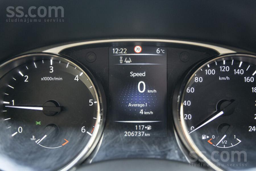 Grey Nissan X-Trail 2014 in Jelgava, with an engine capacity of 1.60 L and mileage of 207 thousand km for 8990 €, photo 27 on AUTOMOTO.COM.LV