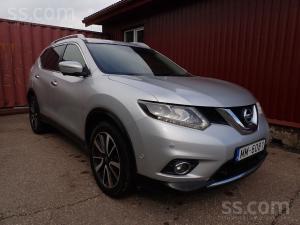 Pelēks Nissan X-Trail 2014 Liepāja, ar dzinēja tilpumu 1.60 L un nobraukumu 195 tūkst. km par 8950 €, foto  vietnē AUTOMOTO.COM.LV