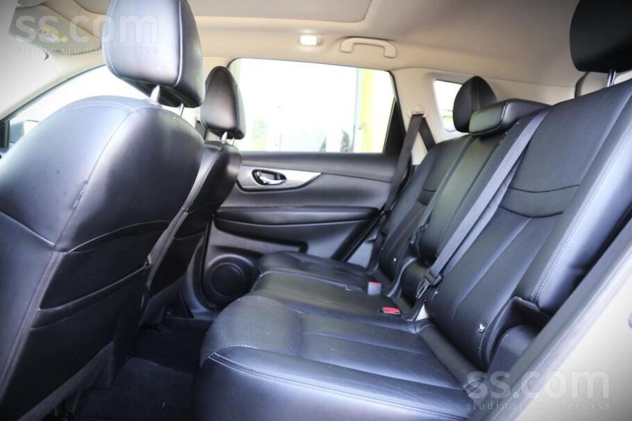 Grey Nissan X-Trail 2014 in Riga, with an engine capacity of 1.60 L and mileage of 342 thousand km for 6495 €, photo 14 on AUTOMOTO.COM.LV
