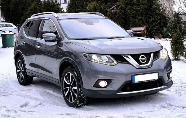 Pelēks Nissan X-Trail 2015 Viļņa, ar dzinēja tilpumu 1.60 L un nobraukumu 340 tūkst. km par 6999 €, foto 3 vietnē AUTOMOTO.COM.LV