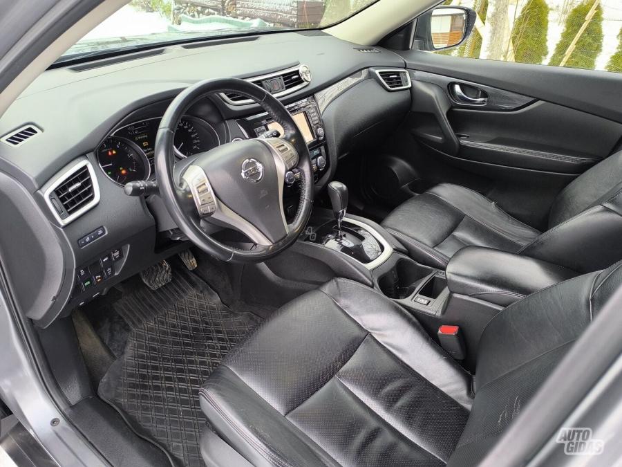 Grey Nissan X-Trail 2015 in Vilnius, with an engine capacity of 1.60 L and mileage of 340 thousand km for 6999 €, photo 13 on AUTOMOTO.COM.LV