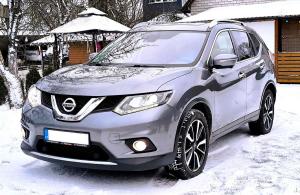 Pelēks Nissan X-Trail 2015 Viļņa, ar dzinēja tilpumu 1.60 L un nobraukumu 340 tūkst. km par 6999 €, foto  vietnē AUTOMOTO.COM.LV
