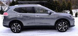 Grey Nissan X-Trail 2015 in Vilnius, with an engine capacity of 1.60 L and mileage of 340 thousand km for 6999 €, photo 4 on AUTOMOTO.COM.LV