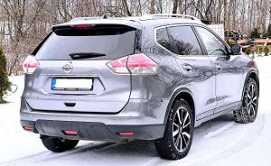 Grey Nissan X-Trail 2015 in Vilnius, with an engine capacity of 1.60 L and mileage of 340 thousand km for 6999 €, photo 5 on AUTOMOTO.COM.LV