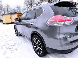 Grey Nissan X-Trail 2015 in Vilnius, with an engine capacity of 1.60 L and mileage of 340 thousand km for 6999 €, photo 12 on AUTOMOTO.COM.LV