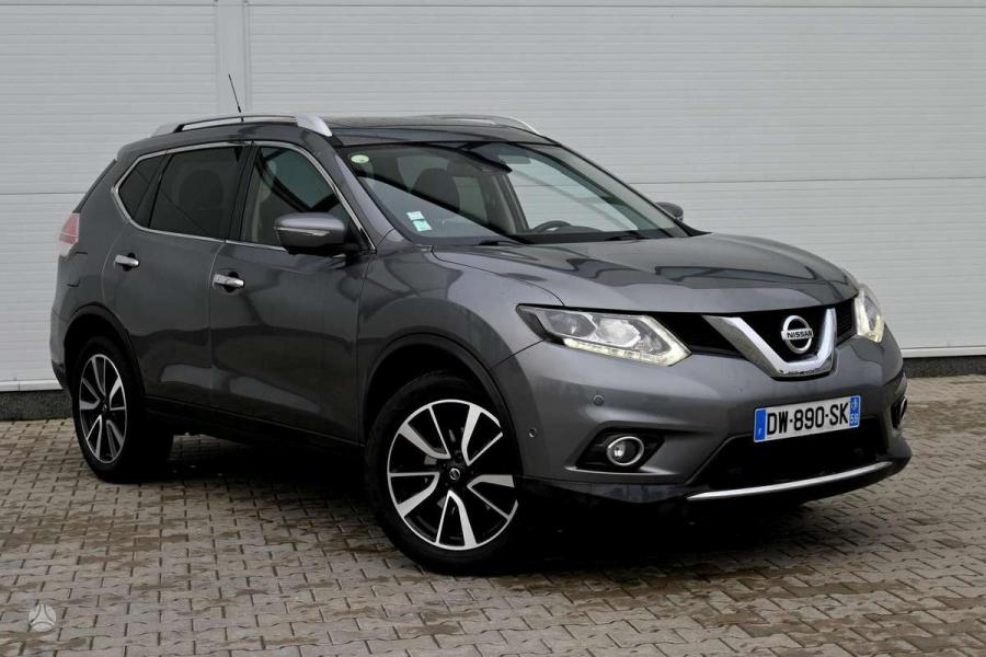 Pelēks Nissan X-Trail 2015 Kretinga, ar dzinēja tilpumu 1.60 L un nobraukumu 143 tūkst. km par 11499 €, foto 1 vietnē AUTOMOTO.COM.LV