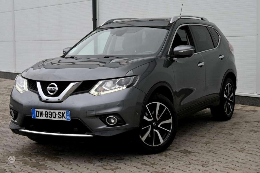 Pelēks Nissan X-Trail 2015 Kretinga, ar dzinēja tilpumu 1.60 L un nobraukumu 143 tūkst. km par 11499 €, foto 3 vietnē AUTOMOTO.COM.LV
