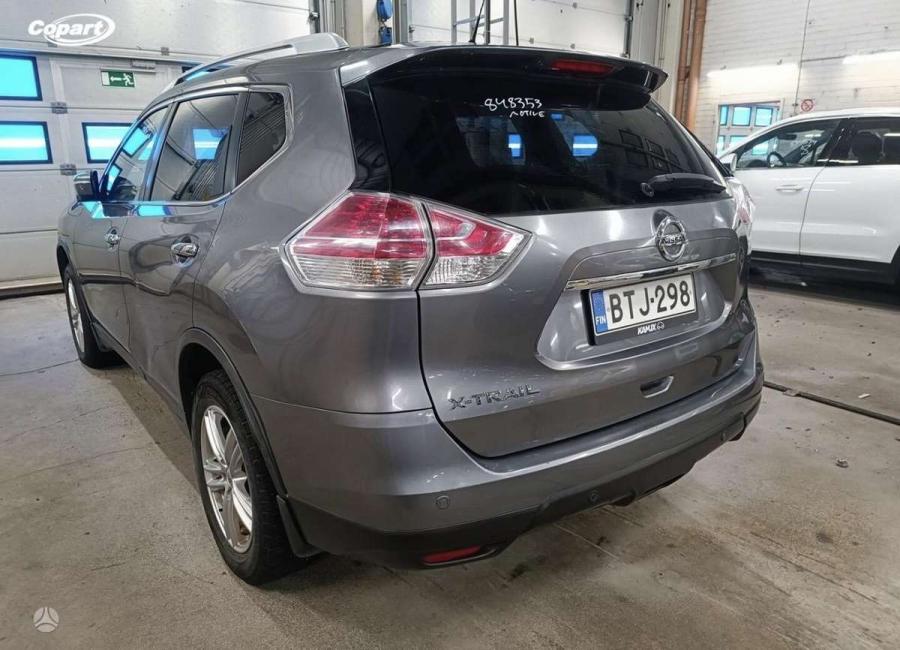 Pelēks Nissan X-Trail 2015 Utena, ar dzinēja tilpumu 1.60 L un nobraukumu 323 tūkst. km par 8199 €, foto 3 vietnē AUTOMOTO.COM.LV