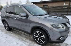 Pelēks Nissan X-Trail 2015 Marijampole, ar dzinēja tilpumu 1.60 L un nobraukumu 177 tūkst. km par 9200 €, foto  vietnē AUTOMOTO.COM.LV