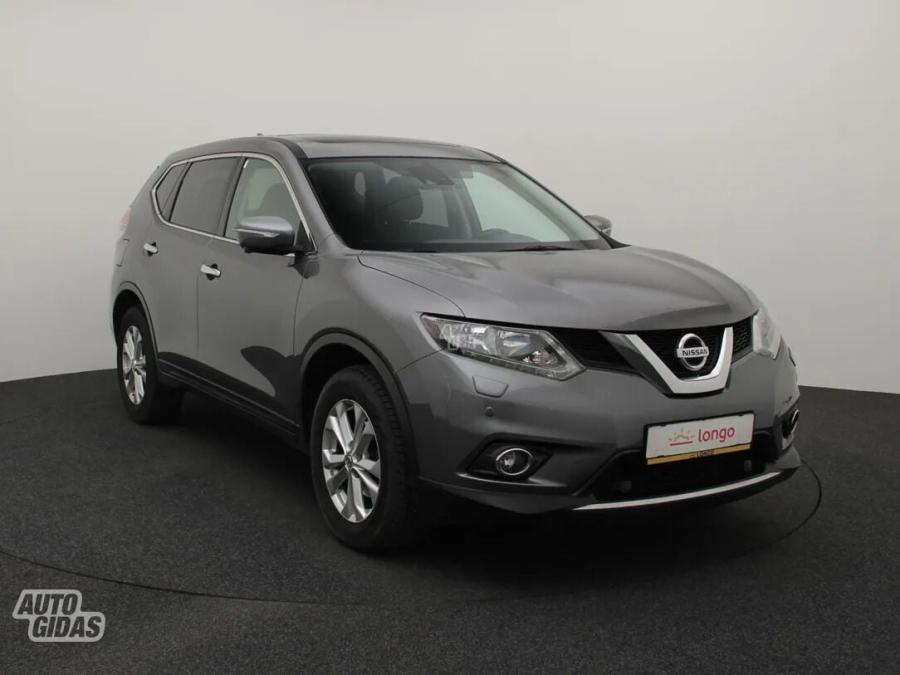 Grey Nissan X-Trail 2015 in Vilnius, with an engine capacity of 1.60 L and mileage of 168 thousand km for 10699 €, photo 10 on AUTOMOTO.COM.LV
