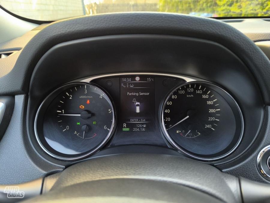 Grey Nissan X-Trail 2015 in Vilnius, with an engine capacity of 1.60 L and mileage of 343 thousand km for 6500 €, photo 26 on AUTOMOTO.COM.LV