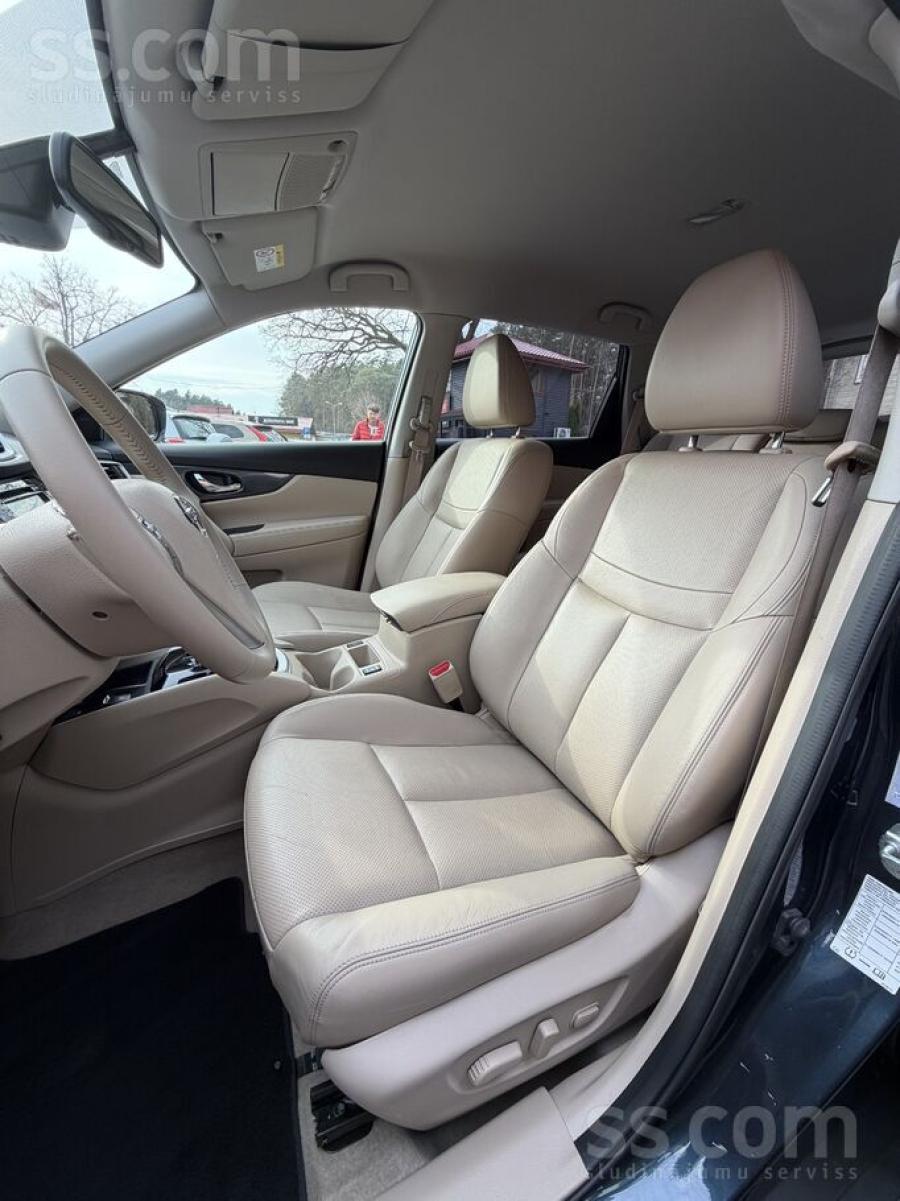 Grey Nissan X-Trail 2015 in Riga, with an engine capacity of 1.60 L and mileage of 91 thousand km for 11390 €, photo 8 on AUTOMOTO.COM.LV