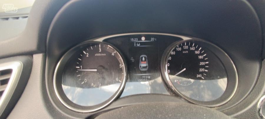 Pelēks Nissan X-Trail 2015 Klaipėda, ar dzinēja tilpumu 1.60 L un nobraukumu 130 tūkst. km par 9000 €, foto 12 vietnē AUTOMOTO.COM.LV