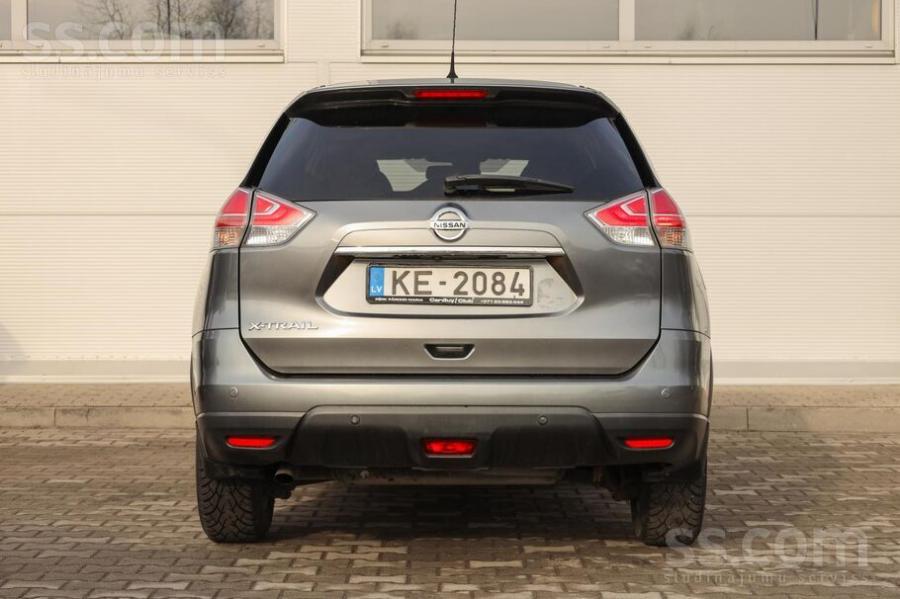 Grey Nissan X-Trail 2015 in Riga, with an engine capacity of 1.60 L and mileage of 0 thousand km for 7995 €, photo 7 on AUTOMOTO.COM.LV