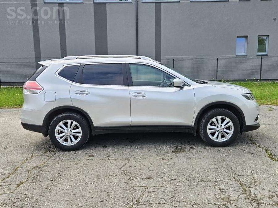 Grey Nissan X-Trail 2015 in Riga, with an engine capacity of 1.60 L and mileage of 186 thousand km for 7400 €, photo 6 on AUTOMOTO.COM.LV