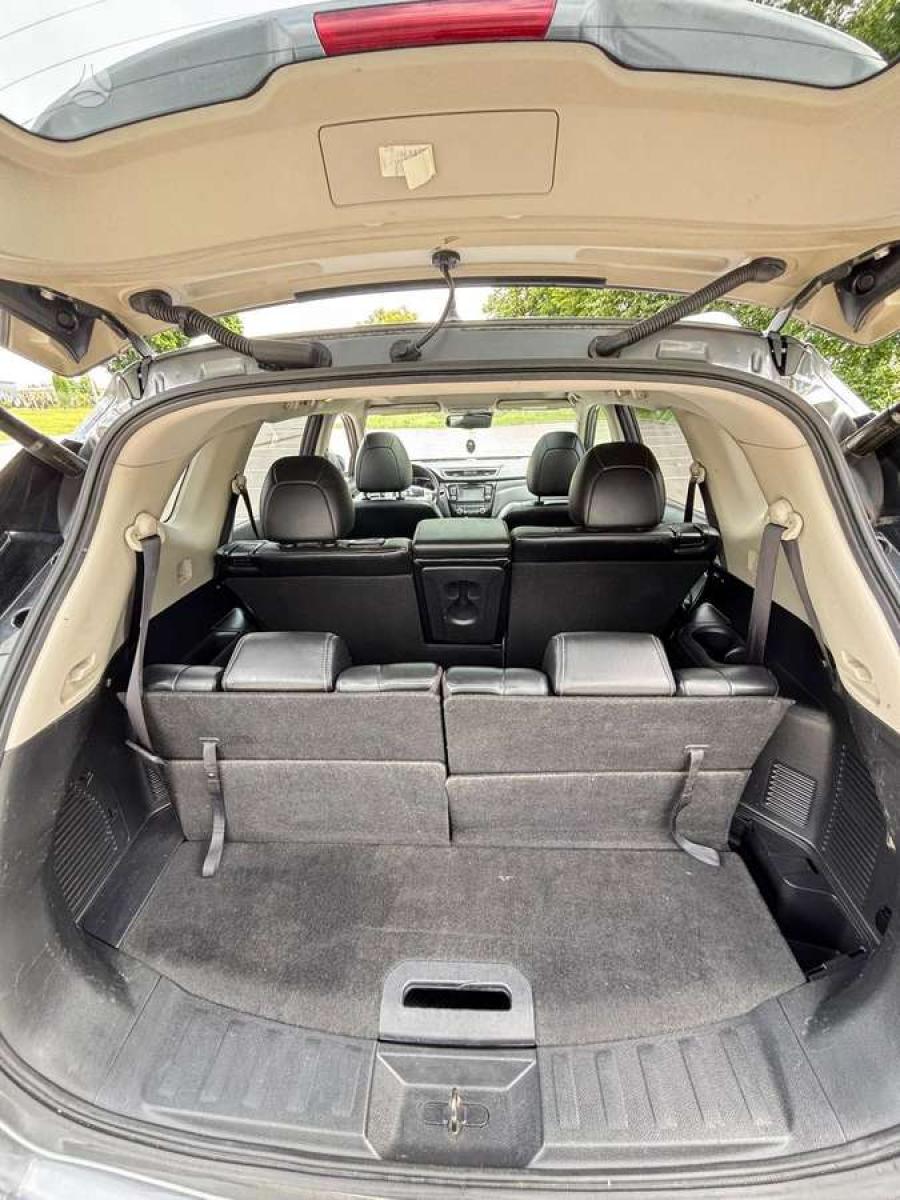 Pelēks Nissan X-Trail 2015 Tauragė, ar dzinēja tilpumu 1.60 L un nobraukumu 230 tūkst. km par 8400 €, foto 13 vietnē AUTOMOTO.COM.LV