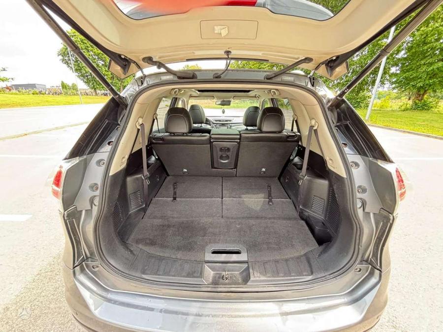 Pelēks Nissan X-Trail 2015 Tauragė, ar dzinēja tilpumu 1.60 L un nobraukumu 230 tūkst. km par 8400 €, foto 25 vietnē AUTOMOTO.COM.LV