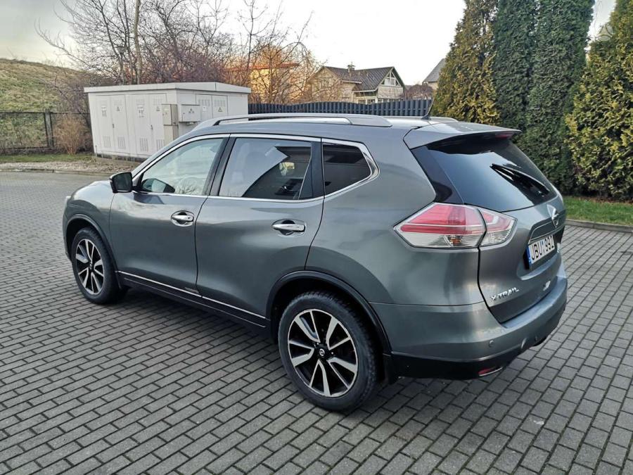 Pelēks Nissan X-Trail 2016 Klaipėda, ar dzinēja tilpumu 1.60 L un nobraukumu 495 tūkst. km par 5500 €, foto 7 vietnē AUTOMOTO.COM.LV
